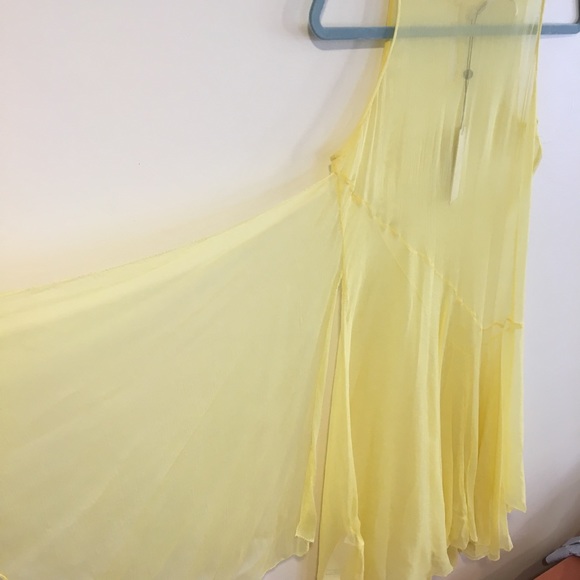 Max Studio | Dresses | Max Studio Green Tube Dress With Yellow Silk ...